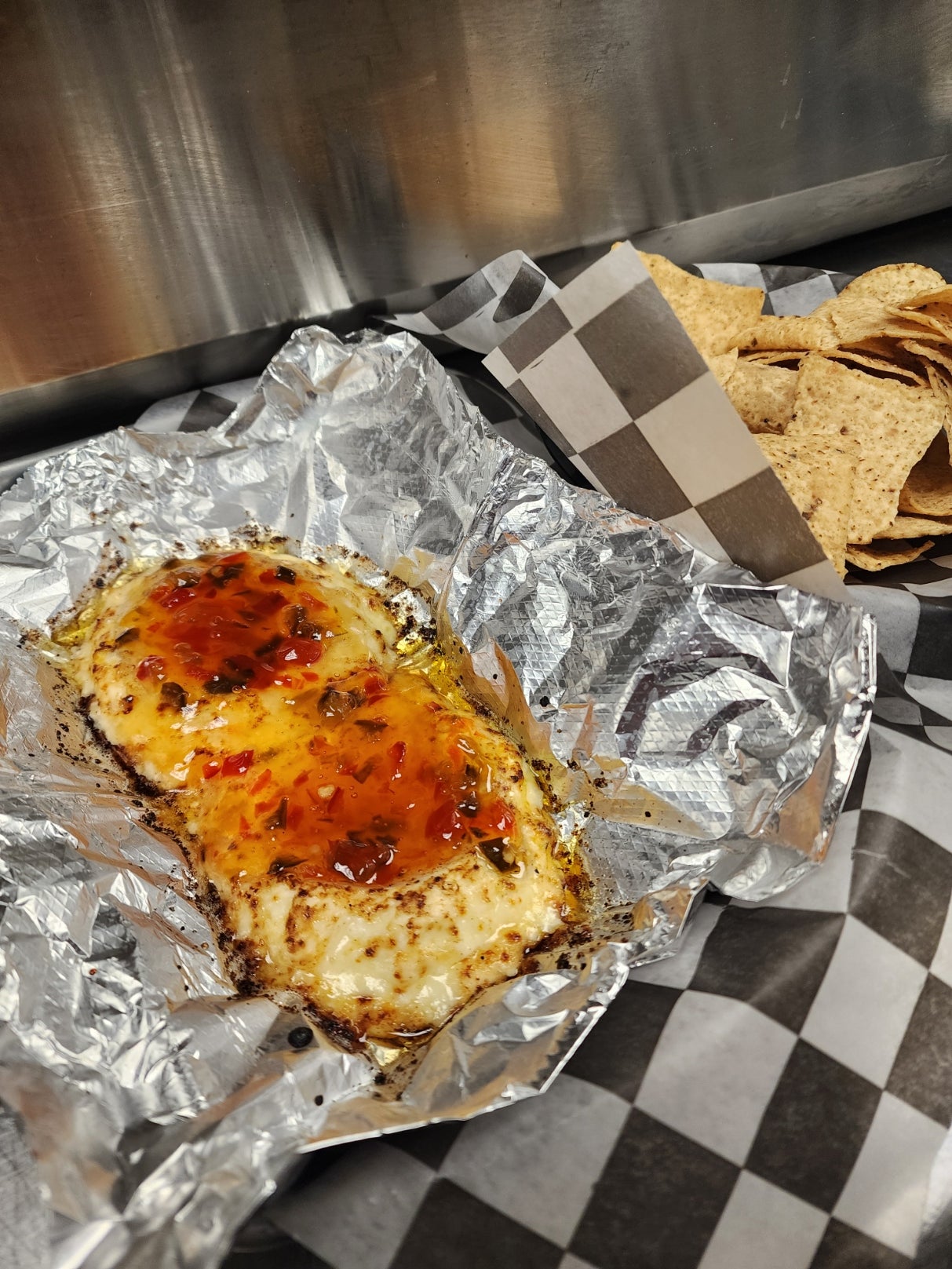 Pepper jelly cream cheese (lunch) | Busted knuckle bbq